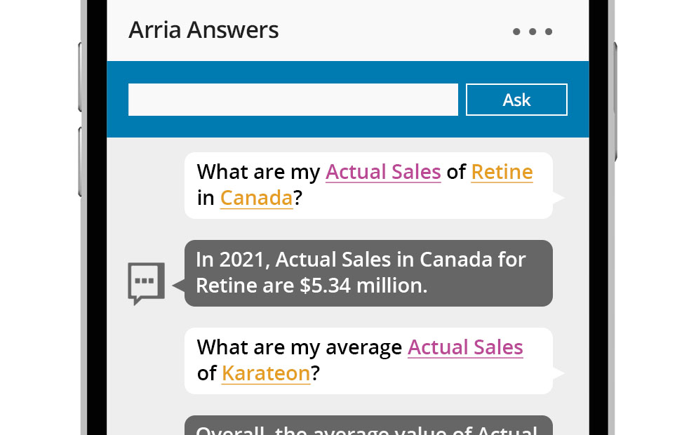 Arria Answers - Have A Conversation With Your Data - Arria NLG Arria Answers - Have A Conversation With Your Data - Arria NLG